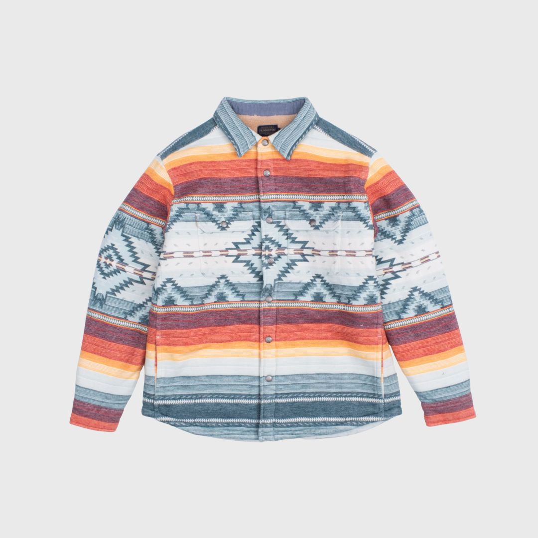 Pendleton Bay City Lined Overshirt Saltillo Stripe – Brands Democracy