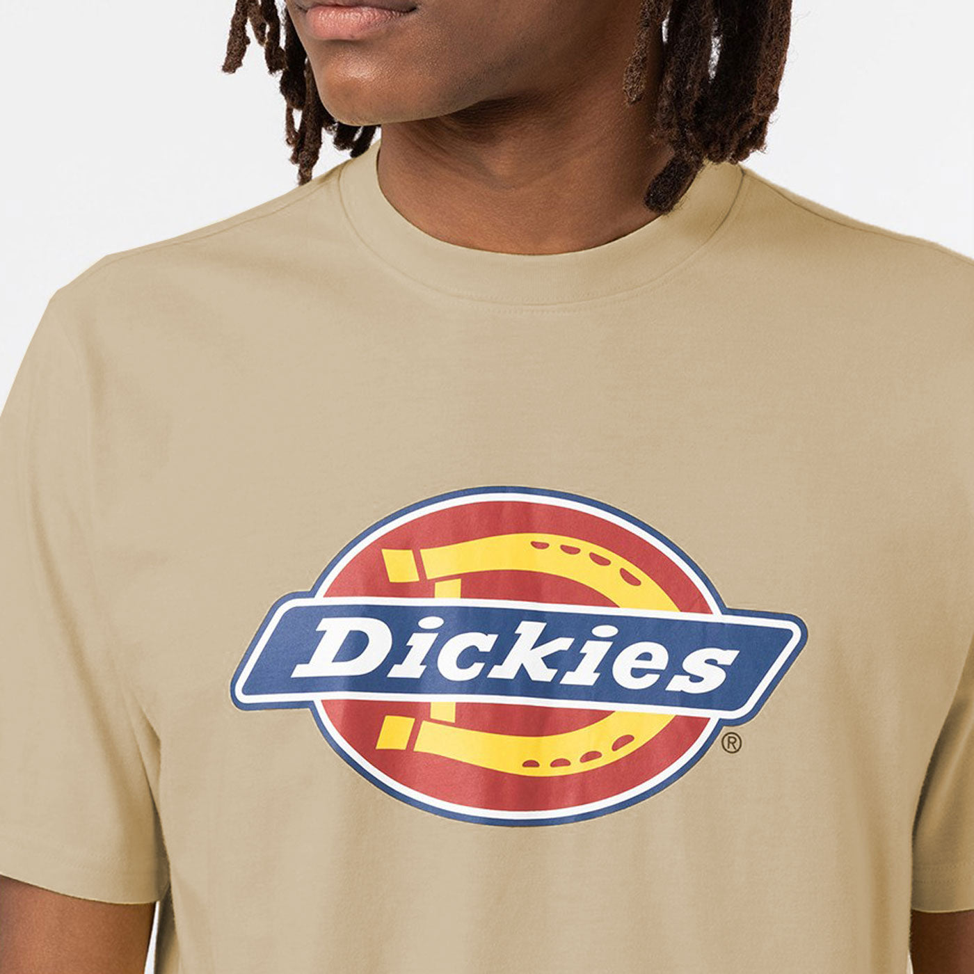 Dickies T-Shirt Icon Logo Graphic Desert Sand – Brands Democracy